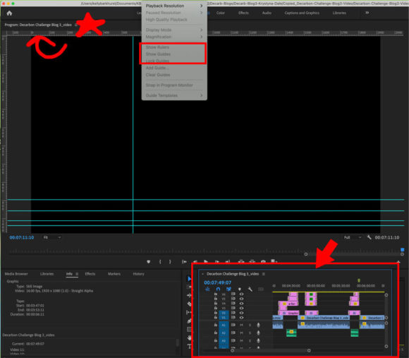 Why are Adobe Premiere's Rulers and Guides grayed out? | Designer to ...