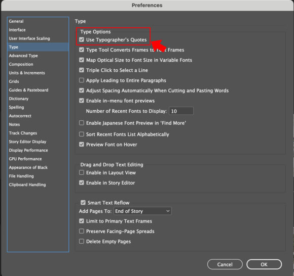 Typographer’s Quotes in InDesign | Designer to Fullstack