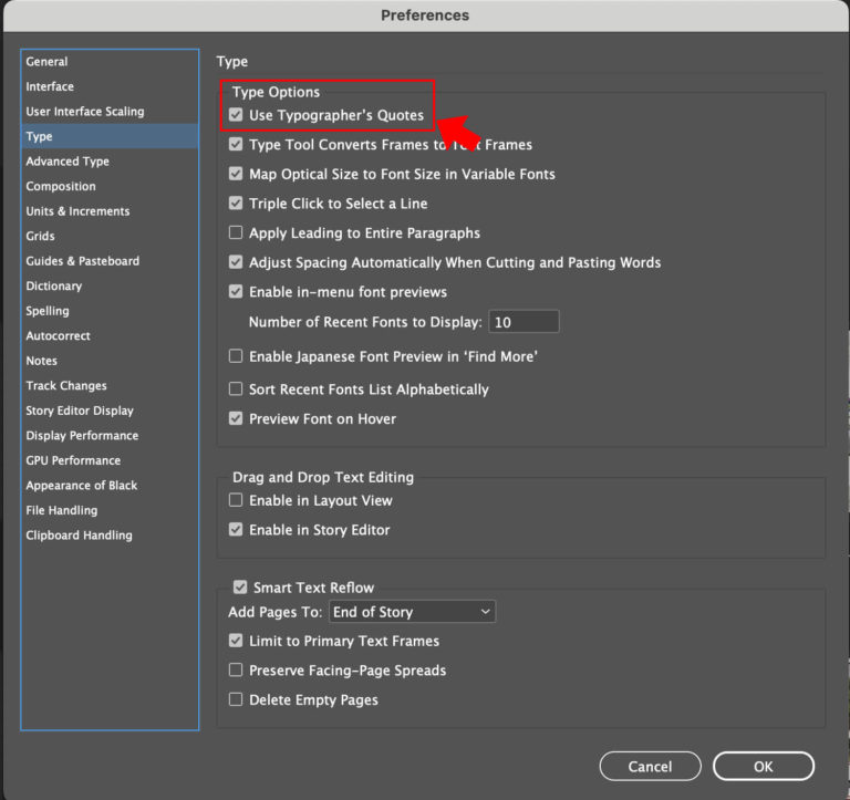 Typographer’s Quotes in InDesign | Designer to Fullstack