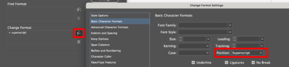 Find and Replace Ordinal Numbers using Superscript in InDesign ...