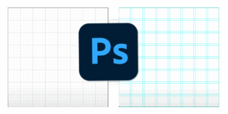 How to use a grid for alignment in PhotoShop | Designer to Fullstack