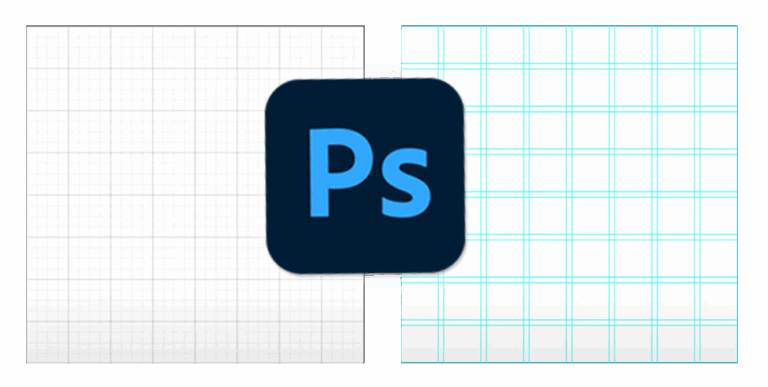How to use a grid for alignment in PhotoShop | Designer to Fullstack