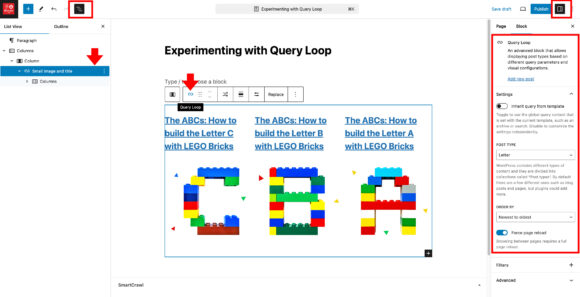 How to use the Query Loop in the WordPress Block Editor | Designer to ...
