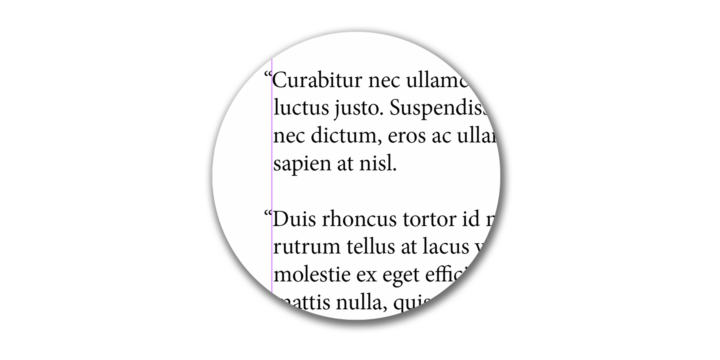 InDesign Text Left Alignments | Designer to Fullstack