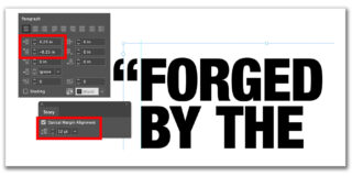 InDesign Text Left Alignments | Designer to Fullstack